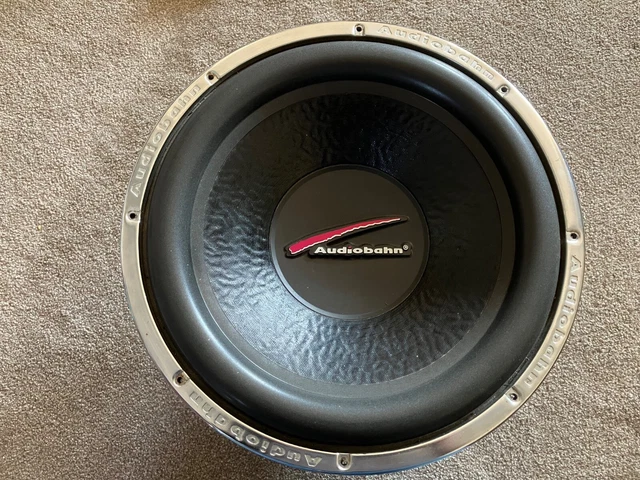 AUDIOBAHN AW150T - 15" 600 watt Subwoofer £37.12 - PicClick UK