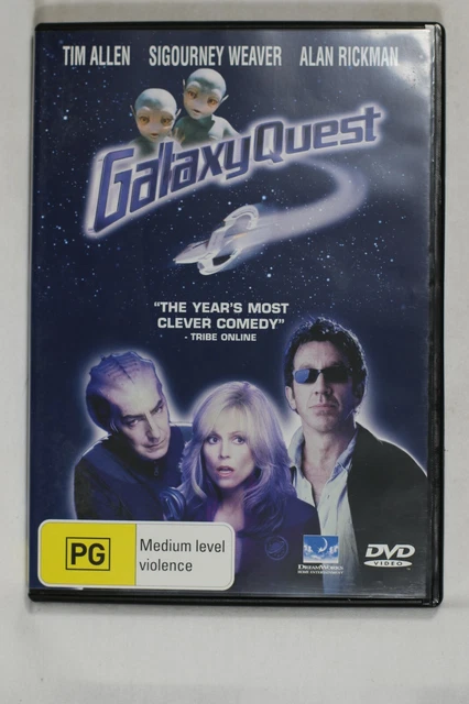 GALAXY QUEST (DVD, 1999) Tim Allen Alan Rickman Region 4 PAL Preowned ...