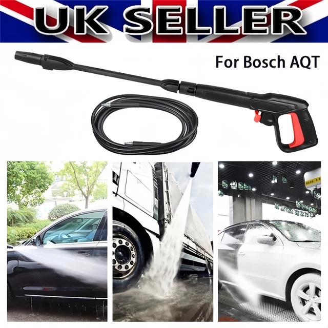 FOR BOSCH AQT Trigger Gun Lance Variable Nozzle Sprayer Jet Washer-High ...