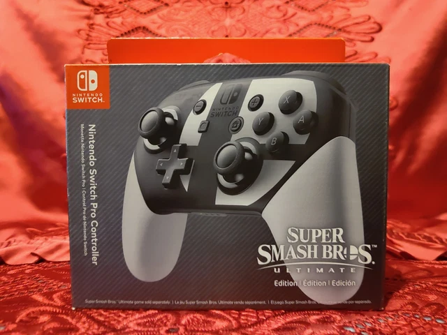 NINTENDO SWITCH PRO Controller Super Smash Bros. Ultimate Edition ...