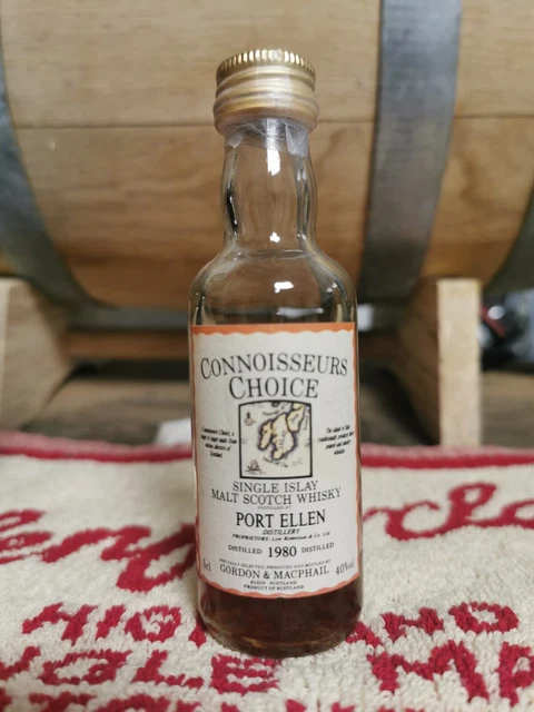 PORT ELLEN 1980 Single Malt Whisky 5cl Connoisseurs Choice Gordon ...