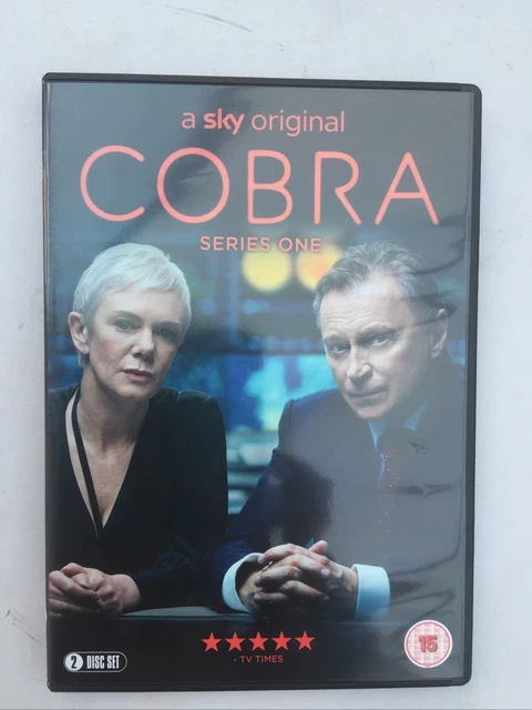 COBRA DVD SERIES One, 2 Disc Boxset, Robert Carlyle, VGC, Prompt Free ...