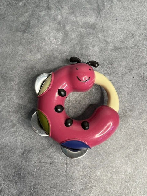 MYBTOYZ CATERPILLAR TAMBOURINE Letter C Insect Instrument Baby Rattle £ ...