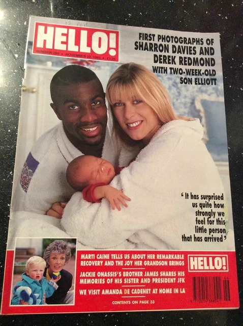 HELLO 280 AMANDA De Cadenet Diana Sharron Davies David Hasslehoff Marti ...