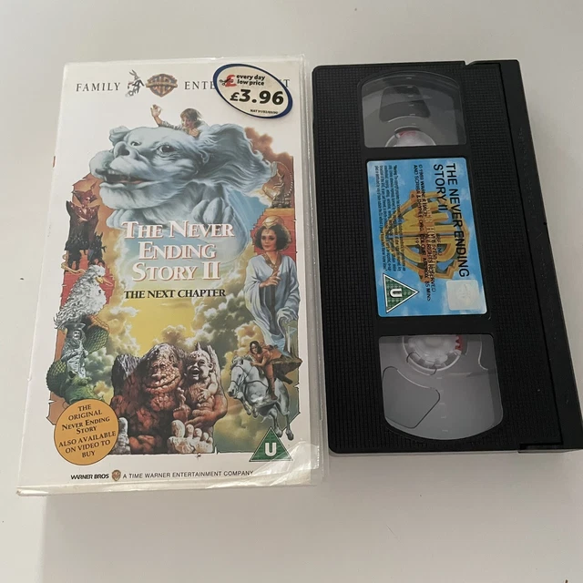 THE NEVER ENDING Story II (2) The Next Chapter - PAL VHS Video Tape £5. ...