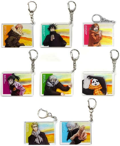 SATORU GOJO, ETC. Jujutsu Kaisen Trading Acrylic Keychains Seaside ...