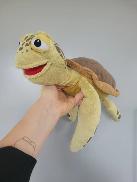 DISNEY STORE FINDING Nemo Crush Turtle Plush Soft Toy Stamped 17''/43cm ...