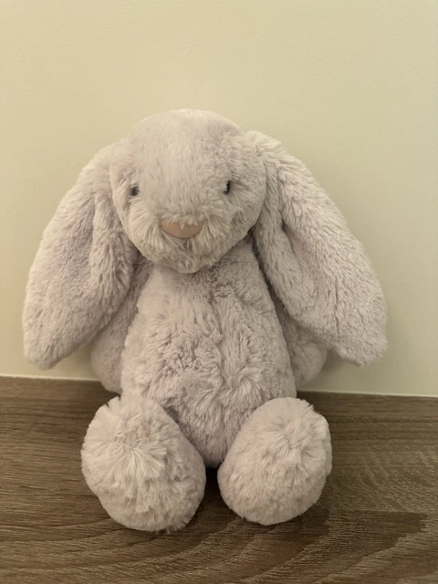JELLYCAT LAVENDER MEDIUM Bunny BNWOT Rare & Retired soft toy £89.10 ...