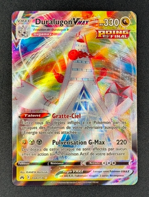 DURALUGON VMAX 104/159 Carte Pokemon Zenith Supreme Eb12.5 Near-Mint ...