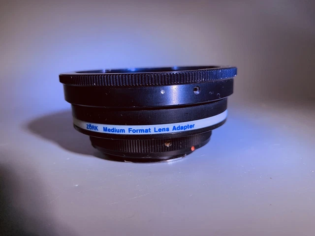 ZÖRK MEDIUM MITTELFORMAT Format Lens Adapter Pentacon Six auf Nikon ...
