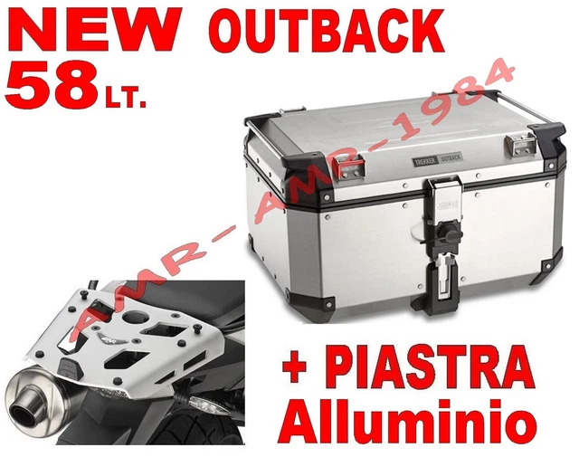 COFFRE TREKKER OBK58A Outback 58 Lt Plaque SRA5108 BMW R1200 GS 2013 ...