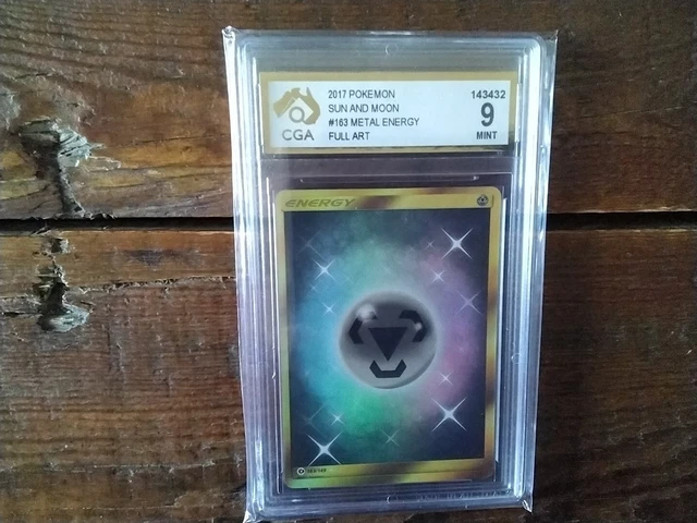 POKEMON VMAX GOLD secret graded promo metal energy star 163/149 v gx ex ...