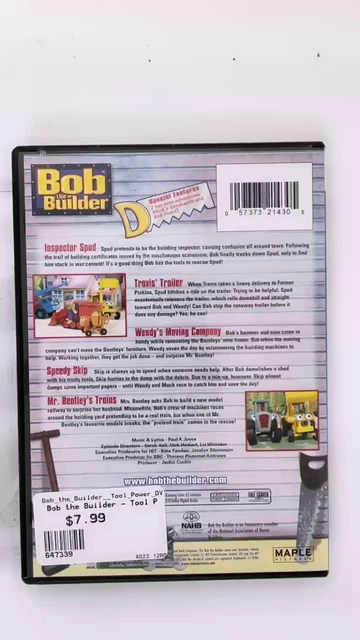 BOB THE BUILDER - Tool Power (DVD, 2010, Canadian) $3.98 - PicClick CA