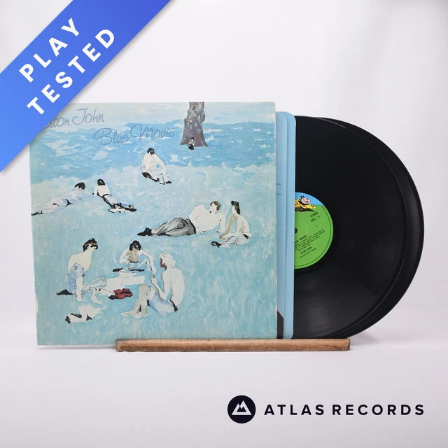 ELTON JOHN BLUE Moves Gatefold Double LP Album Vinyl Record ROSP 1 ...