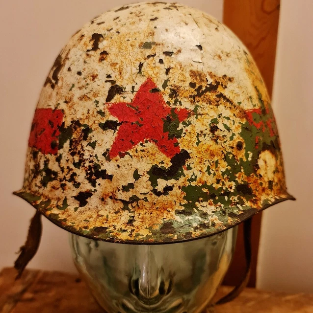 WW2 PATTERN RUSSIAN/SOVIET Army MP SSH40 Helmet With Original Liner £70 ...
