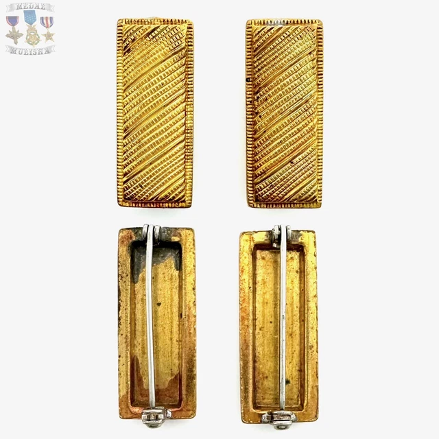 1920’S US ARMY Officer 1St Lieutenant Rank Insignia Shoulder Size Post ...