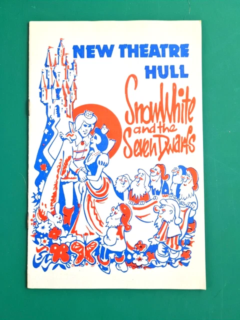 BILLY BURDEN MARION GRIMALDI SNOW WHITE Pantomime program Hull New ...
