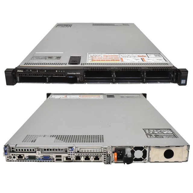 SERVER RACK DELL PowerEdge R630 2x E5-2690 V4 32 GB DDR4 RAM 8x 2,5 ...