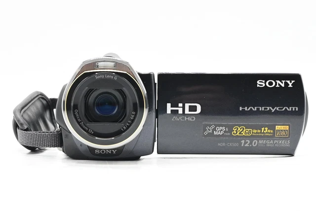 SONY HANDYCAM HDR-CX500V HD 12MP Digital Video Camera Camcorder #222 ...