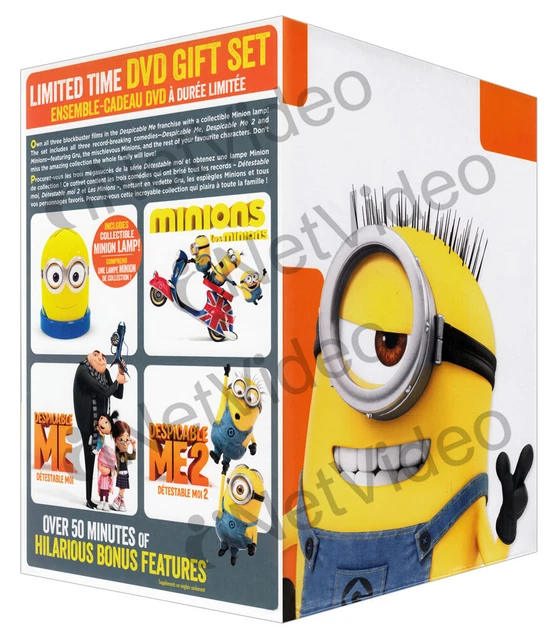 DESPICABLE ME (3-MOVIE Collection with Minion New DVD EUR 27,64 ...