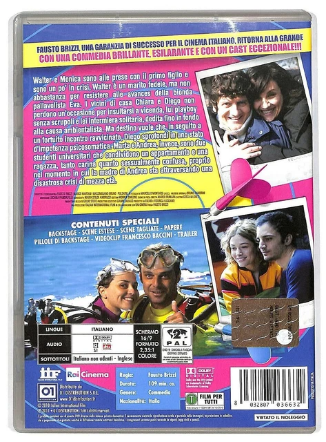MASCHI CONTRO FEMMINE (DVD) Giuseppe Cederna Paola Cortellesi Fabio De Luigi EUR 15,59 - PicClick FR