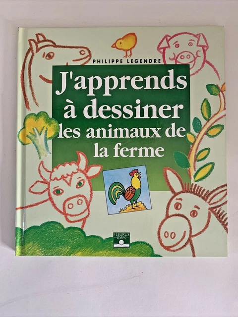 J APPRENDS A Dessiner Les Animaux De La Ferme Fleurus Dessin EUR 4,90 ...