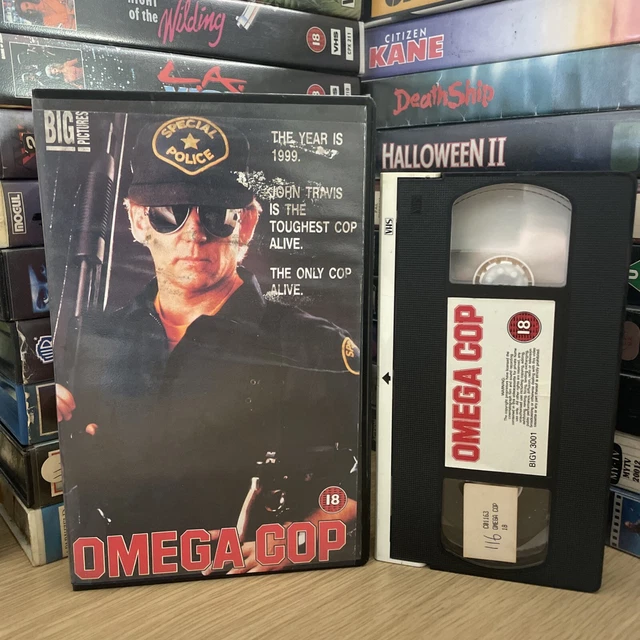 OMEGA COP - Big Box Ex-rental VHS - Adam West - Big Pictures £1.99 ...