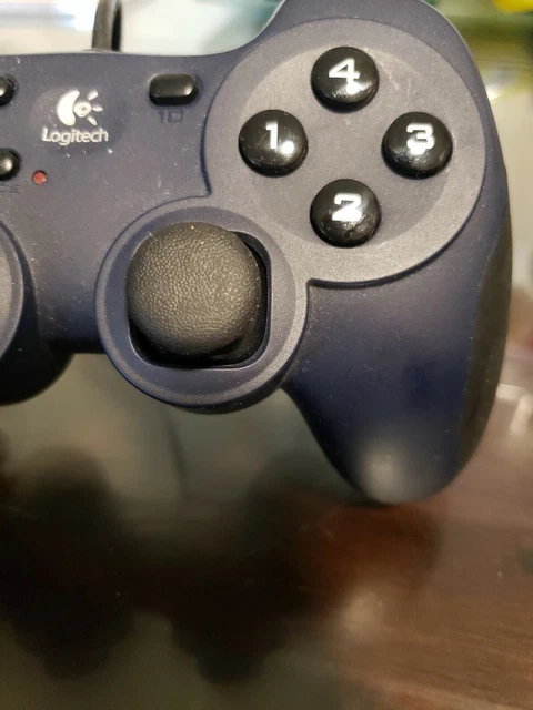 LOGITECH DUAL ACTION Controller Gamepad for PC PS2 Style USB Controller ...