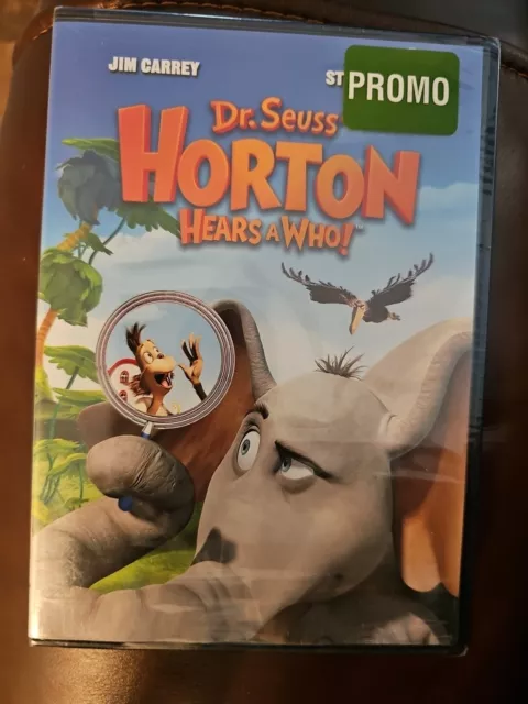 Nip Dr Seuss Horton Hears A Who Jim Carrey Steve Carell Movie Promo Dvd 1100 Picclick