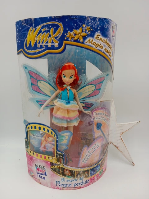 POUPÉE DOLL WINX Club Bloom Enchantix Magia Nelle Ali Giochi Preziosi ...
