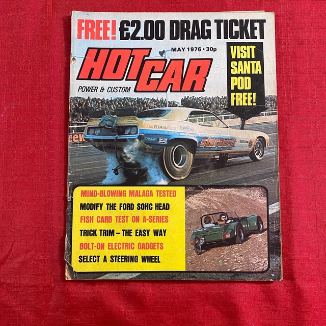 HOT CAR MAGAZINE May 1976 £4.95 - PicClick UK