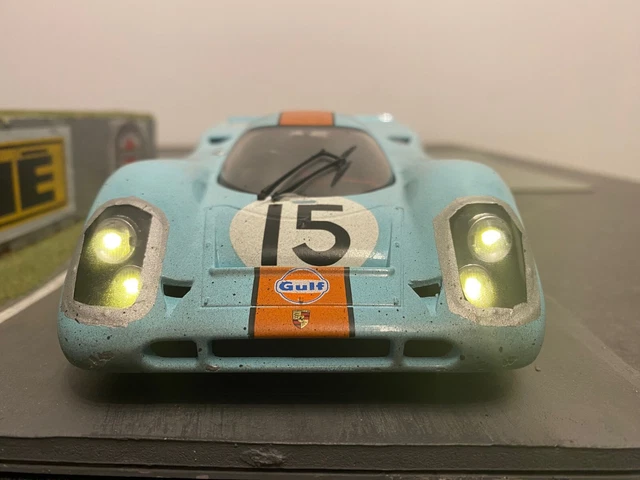 CODEX FINISH LINE NIGHT VERSION PORSCHE 917K #15 Sebring 1970 CMR 1:18 ...