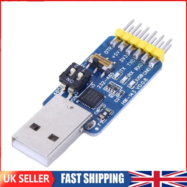 CP2102 6-IN-1 USB-UART USB To Serial Converter Useful Convert Module ...