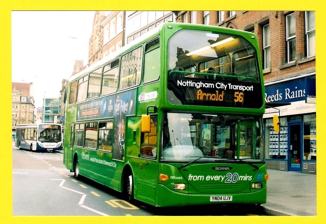 BUS PHOTO - Nottingham 734: YN04UJV: Scania East Lancs Omnidekka - 56 ...