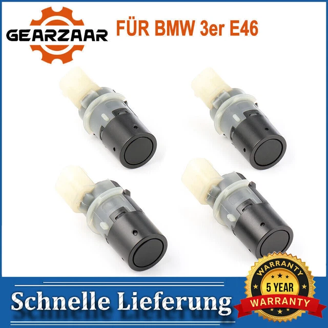 4X PARK SENSOR PDC für BMW 3er E46 66206989067 Cabrio Touring Coupe ...