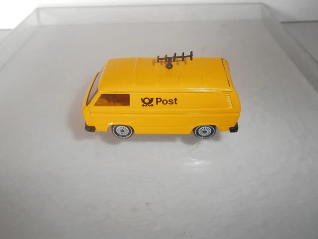 SIKU 1000ER-SERIE 1314-2 VW T3 Bundespost-Peilwagen Werbemodell "Post ...