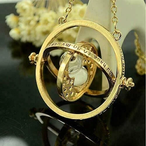 DEATHLY HALLOWS NECKLACE Harry Potter Hogwarts Locket Memorabilia Wand ...