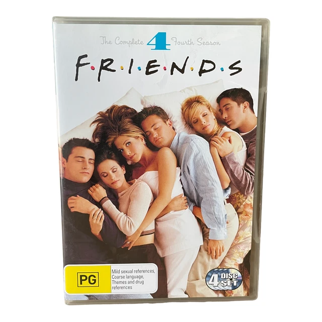 FRIENDS: THE COMPLETE Fourth Season DVD - GC/R4/AUS 🐙 $5.09 - PicClick AU