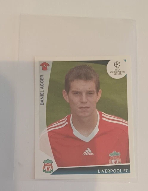 IMAGE STICKER N°281 Daniel AGGER Liverpool PANINI Champions League 2009-2010 EUR 2,49 - PicClick FR
