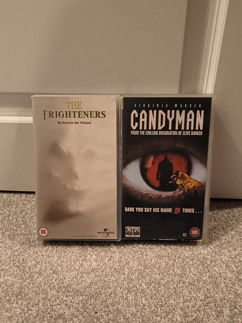CANDYMAN VHS & The Frighteners VHS Horror Bundle £9.99 - PicClick UK