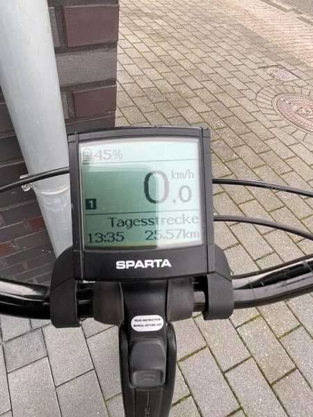 DISPLAY FÜR SPARTA Batavus Sparta Koga Ion Trelock E-bike Computer EUR ...