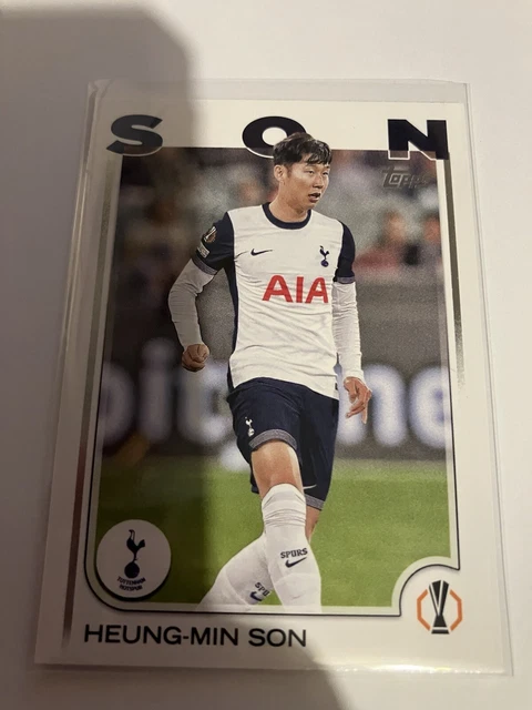 TOPPS FLAGSHIP Edition 2024 - 25 Card Heung - Min Son Tottenham Hotspur ...