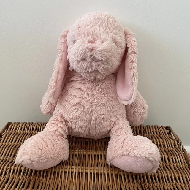 Clintons Pink Fluffy Bunny Rabbit 14 Soft Plush Toy £1999 Picclick Uk