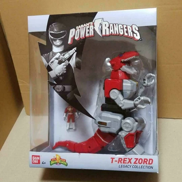 MIGHTY MORPHIN POWER Rangers Kyoryu Sentai Zyuranger T-REX ZORD Figure ...