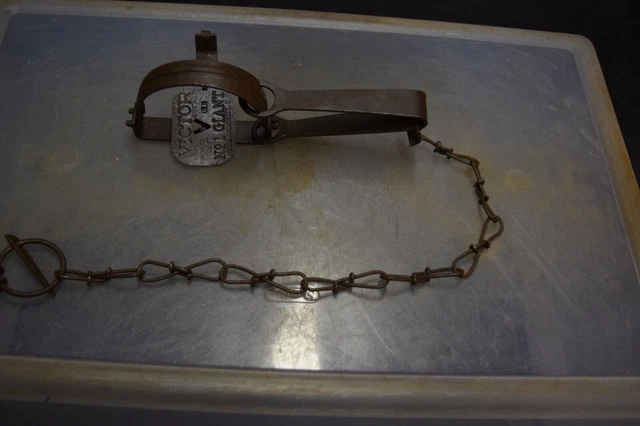 VINTAGE TRAP VICTOR No. 1 Giant Oneida Community Newhouse $9.76 - PicClick