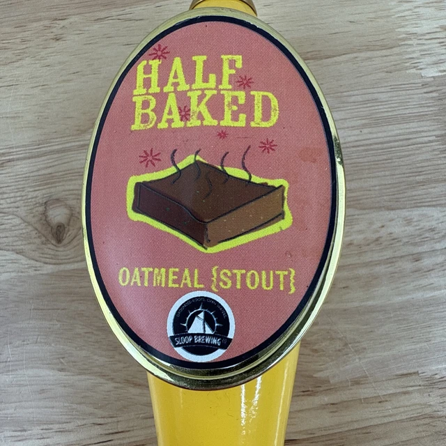 RARE VINTAGE HALF baked oatmeal stout beer 11 inches £10.57 - PicClick UK
