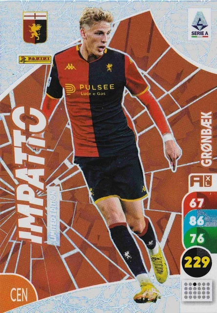 PANINI, CALCIATORI 2025-26 Adrenalyn XL: card Limited Edition Impatto ...