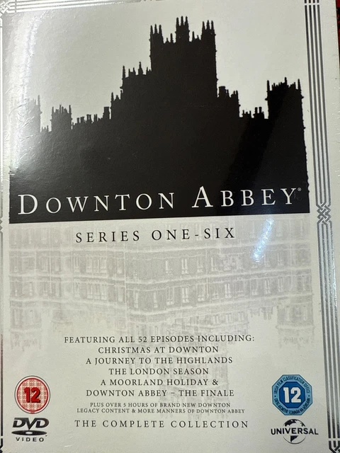 DOWNTON ABBEY SERIES One - Six THE COMPLETE COLLECTION dvd boxed set £ ...