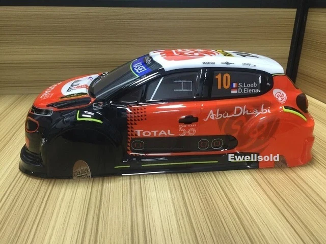 1/10 ONROAD RC carrosserie de voiture Citroen C3 pour Tamiya tt01 tt02 tt01e EUR 40,86 - PicClick FR