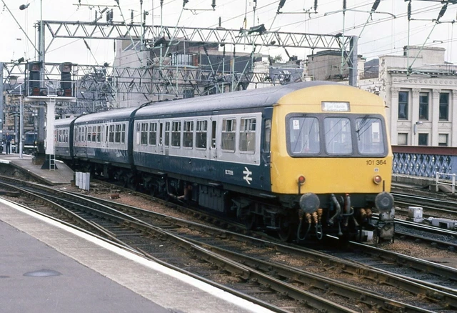 BRITISH RAIL 101364 Class 101 DMU Railway Photo £1.05 - PicClick UK